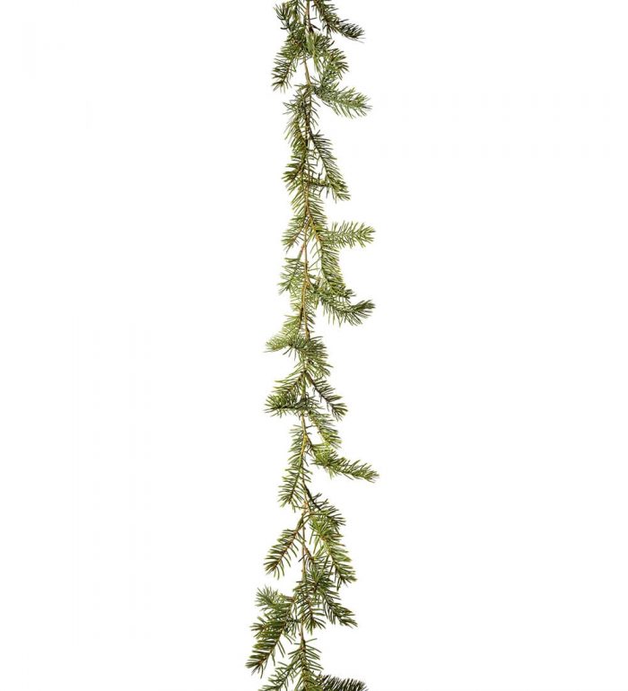 Granris girlang, konstgjord